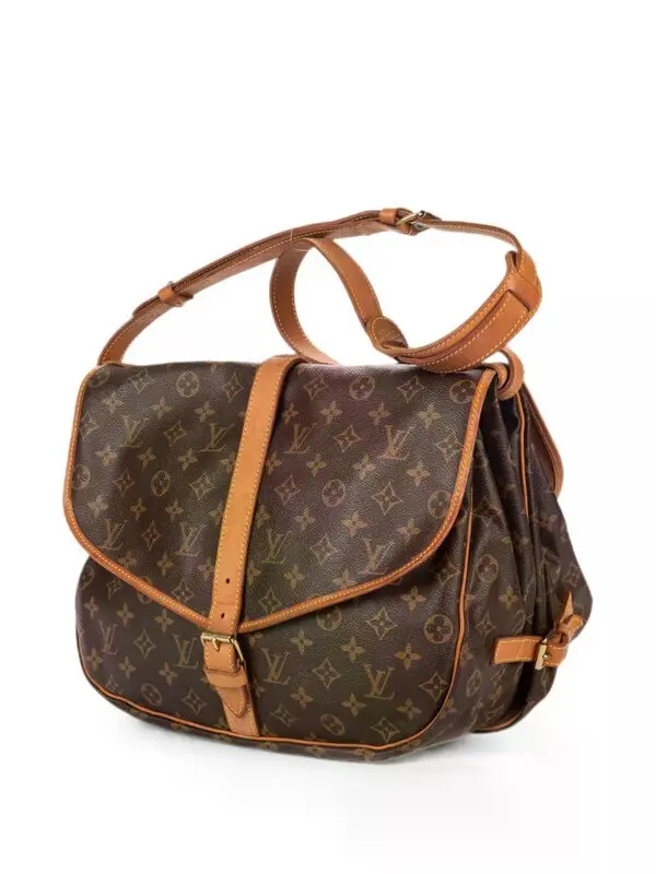 LOUIS VUITTON Gm Saumur Monogram Shoulder Bag