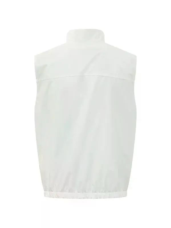 Brunello Cucinelli Bonded Logo-embroidered Reversible Gilet