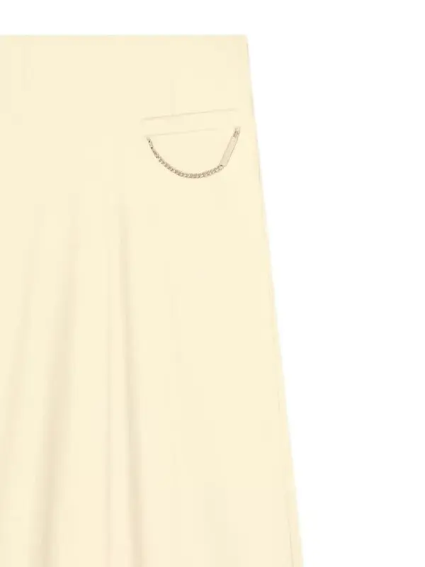 Armani Exchange Chain-link Maxi Skirt - Neutrals
