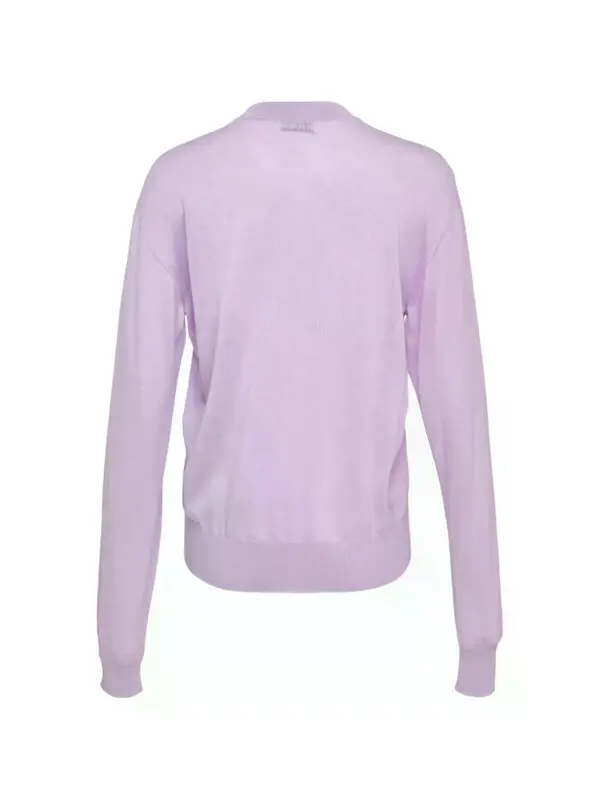 JIL SANDER Fine-knit Button-up Cardigan