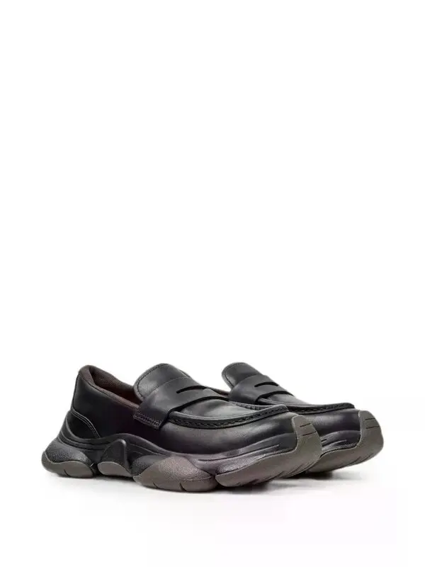 Camper Karst Leather Loafers