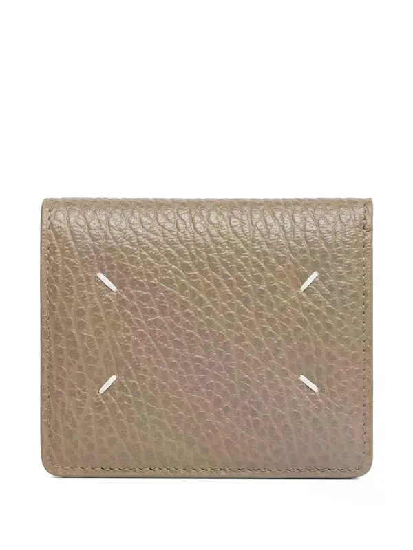 MAISON MARGIELA Four Stitches Grained Leather Wallet - Brown