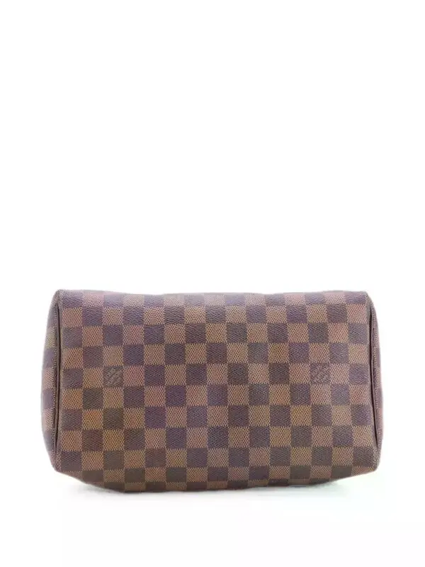 LOUIS VUITTON Speedy Satchel - Brown