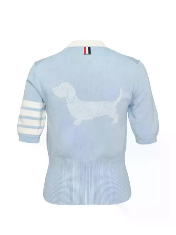 Thom Browne Hector Intarsia T-shirt
