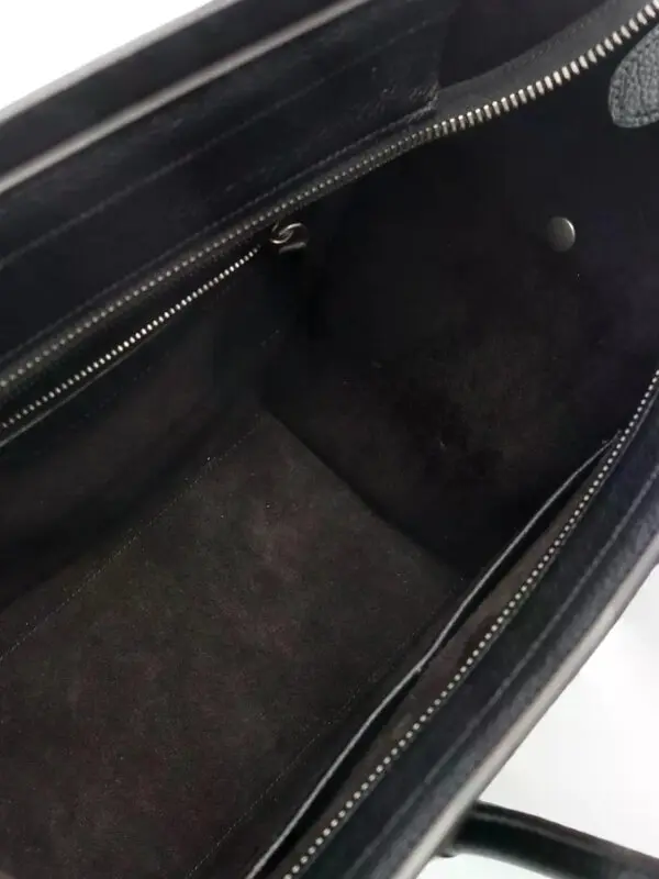 Celine 2000s Micro Luggage Tote Bag - Black