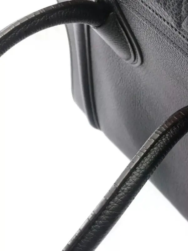 Celine 2000s Micro Luggage Tote Bag - Black
