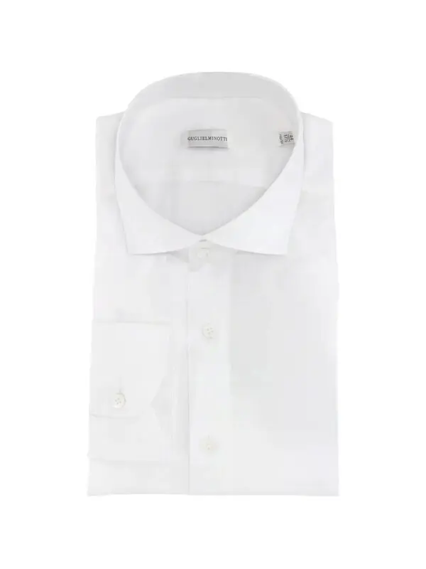 GUGLIELMINOTTI Pointed-collar Shirt - White