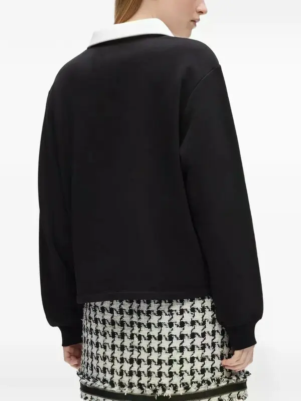 Karl Lagerfeld Signature Polo Sweatshirt