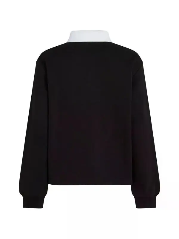 Karl Lagerfeld Signature Polo Sweatshirt