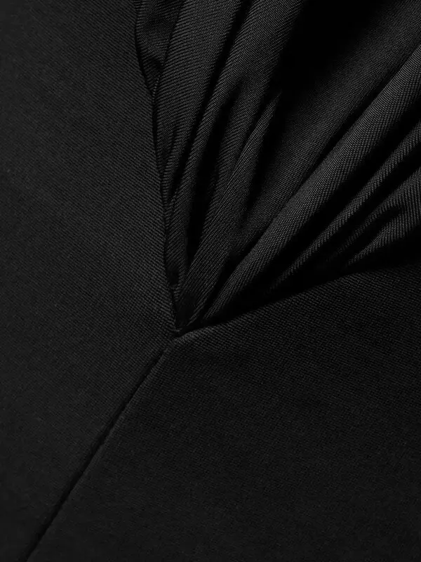 ET OCHS The Gabriel Strapless Gathered Jumpsuit - Black