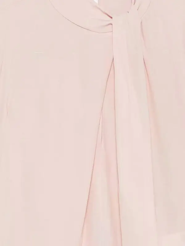 Patrizia Pepe Draped Long-sleeve Blouse - Pink