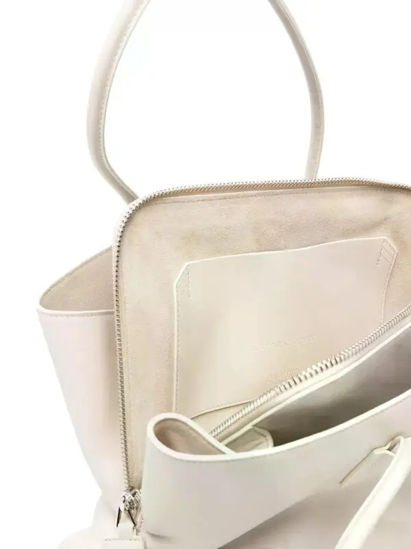 Attico La Passeggiata Medium Top Handle Bag - White