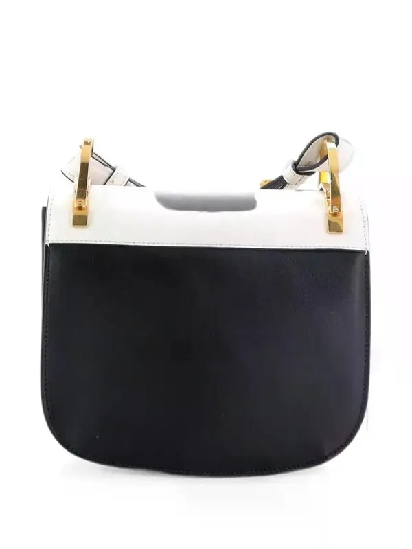 Prada Pionniere Saddle City Calfskin Small Crossbody Bag - White