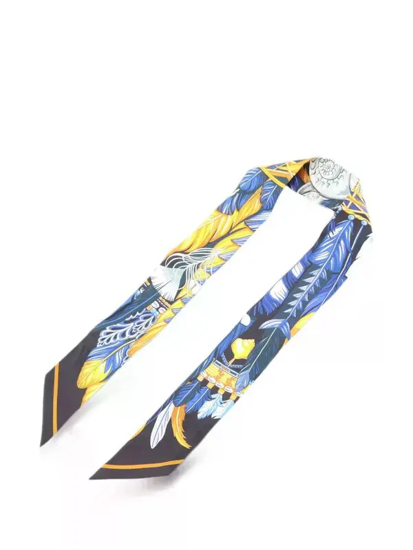Hermès 2010s Danse Pacifique Silk Scarf