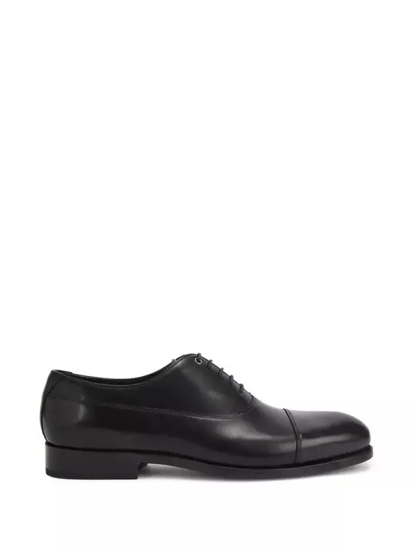 Kurt Geiger Sloane Cap-toe Lace-up Oxford Shoes - Black