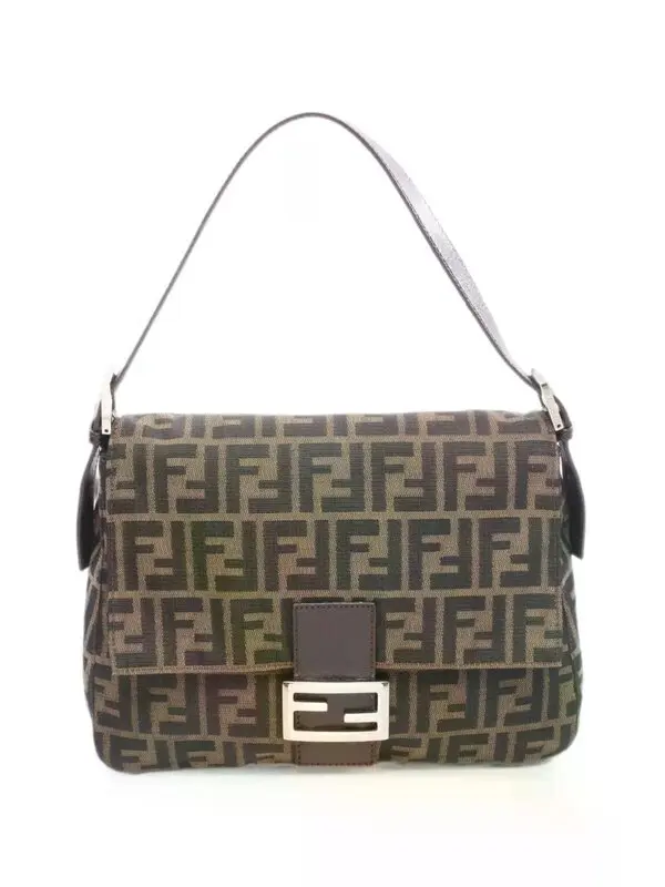 Fendi 2000s Zucca Mamma Tote Bag - Brown