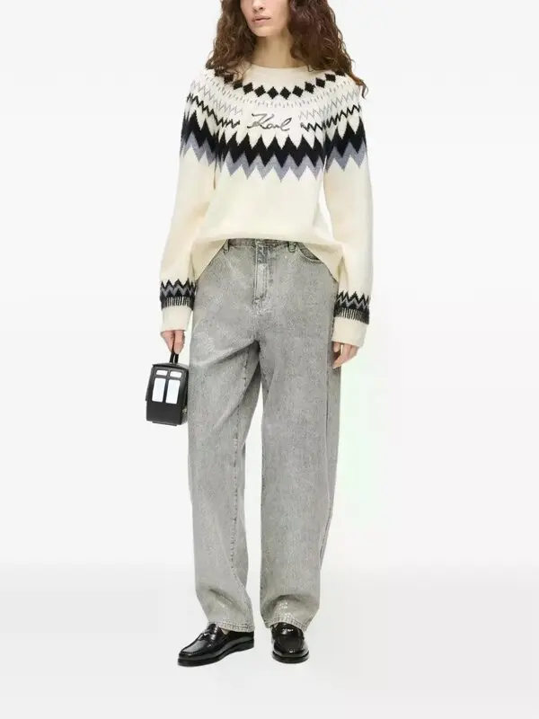 Karl Lagerfeld Alpine Knitted Sweater