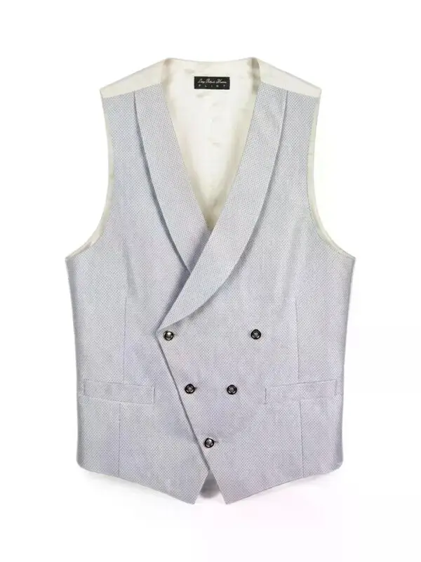 L.B.M. 1911 Double-breasted Micro-dot Waistcoat