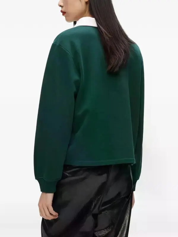 Karl Lagerfeld Signature Polo Sweatshirt