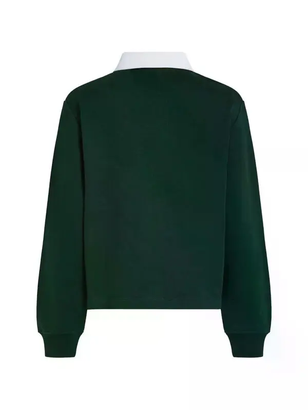 Karl Lagerfeld Signature Polo Sweatshirt
