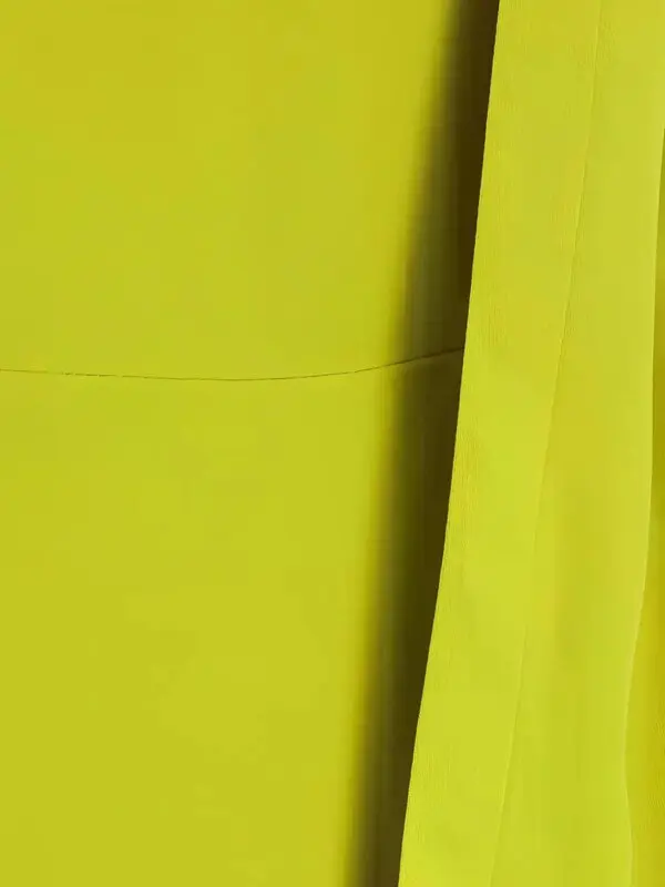 Valentino Garavani One-shoulder Cape-effect Maxi Dress - Yellow