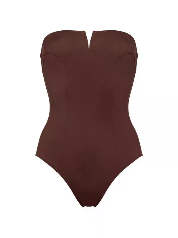 ERES Apparence Bustier Swimsuit - Brown