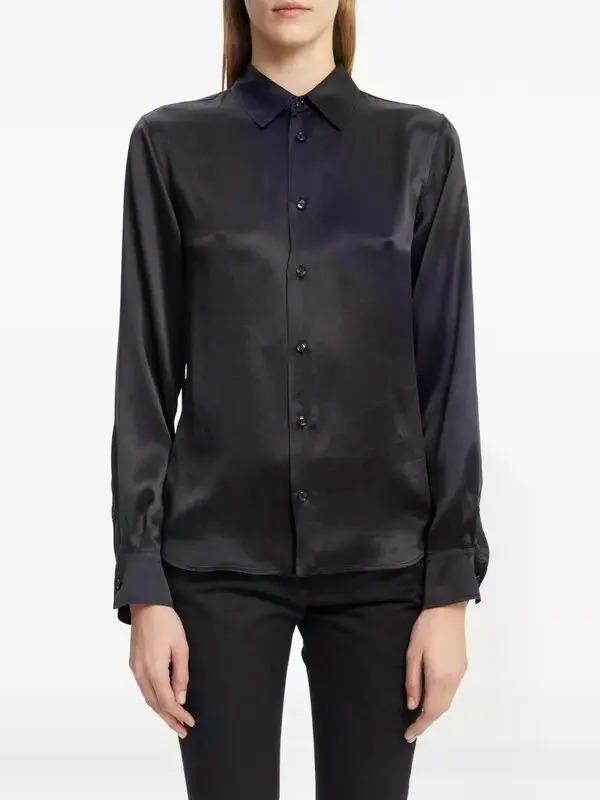 ANN DEMEULEMEESTER Lais Lace-up Shirt - Black