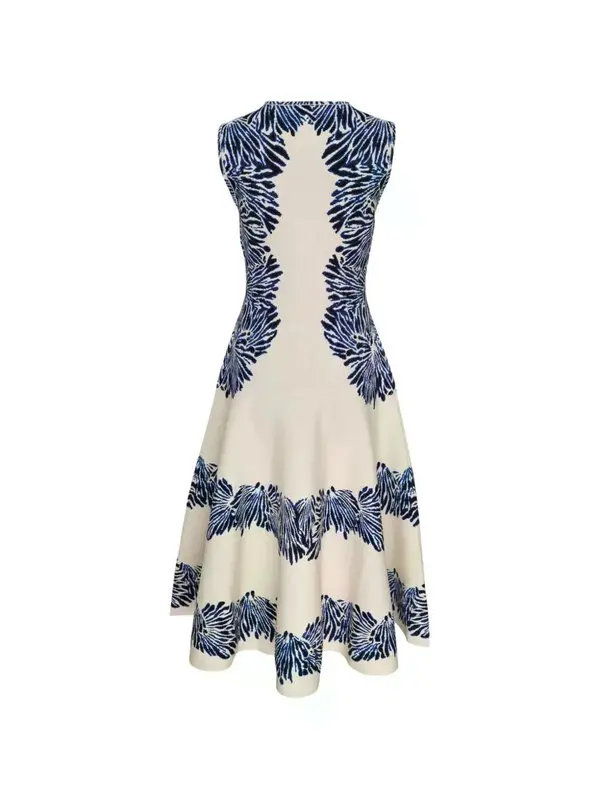 Ulla Johnson Iona Jacquard Knit Midi Dress - Neutrals