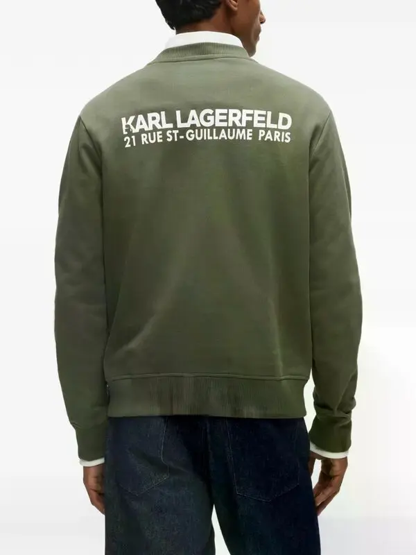 Karl Lagerfeld Rue St-guillaume Organic Cotton Sweatshirt