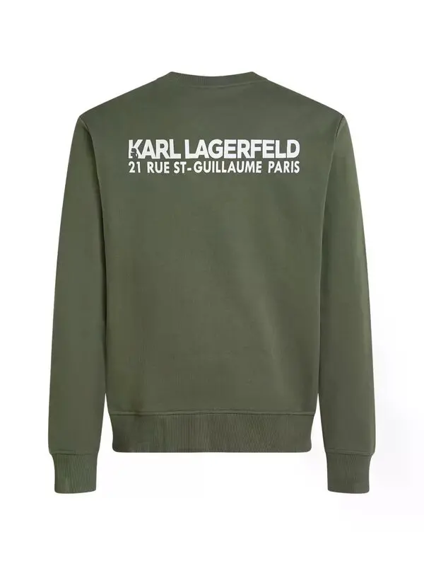 Karl Lagerfeld Rue St-guillaume Organic Cotton Sweatshirt