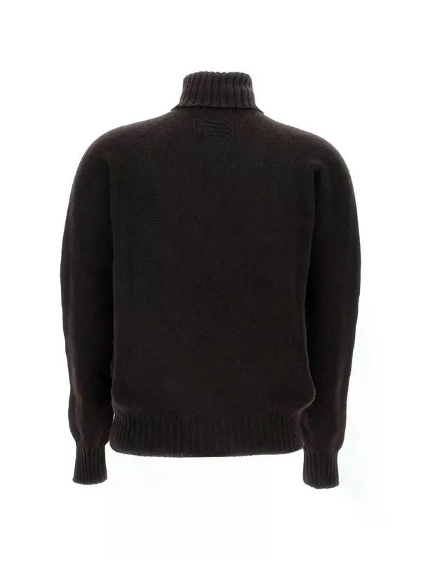 DRUMOHR Ribbed-trim Wool Sweater
