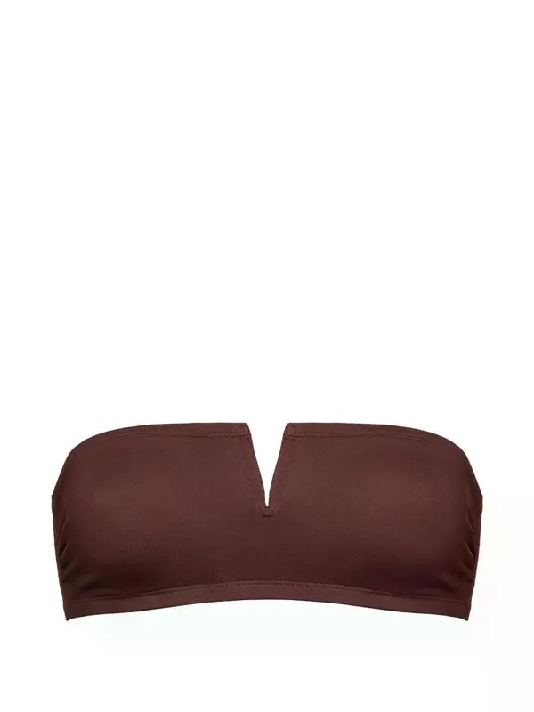 ERES Arcade Bandeau Bikini Top - Brown