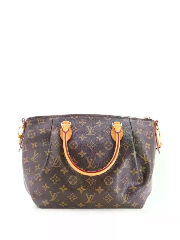 LOUIS VUITTON Turenne Handbag Monogram Canvas Pm Satchel - Brown