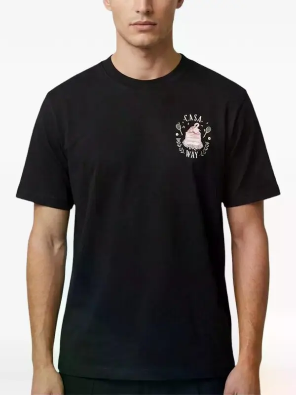 Casablanca Casaway Graphic-print T-shirt - Black