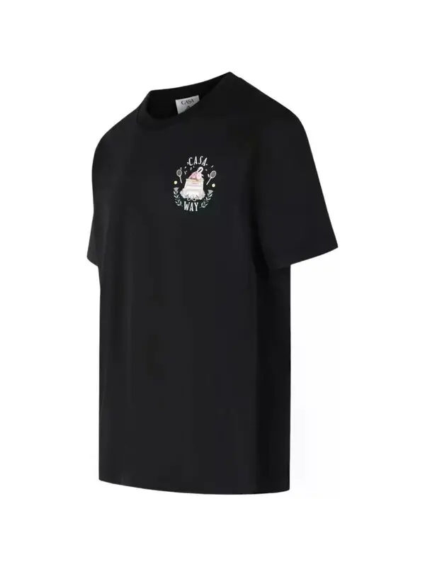Casablanca Casaway Graphic-print T-shirt - Black