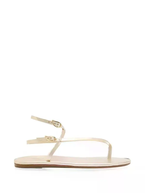 ANCIENT GREEK SANDALS Metallic-effect Strappy Sandals - Gold