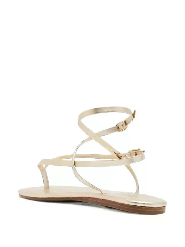 ANCIENT GREEK SANDALS Metallic Effect Strappy Sandals