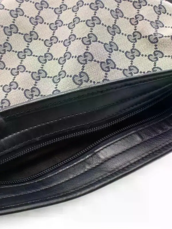 Gucci Gg Canvas Web Stripe Crossbody Bag