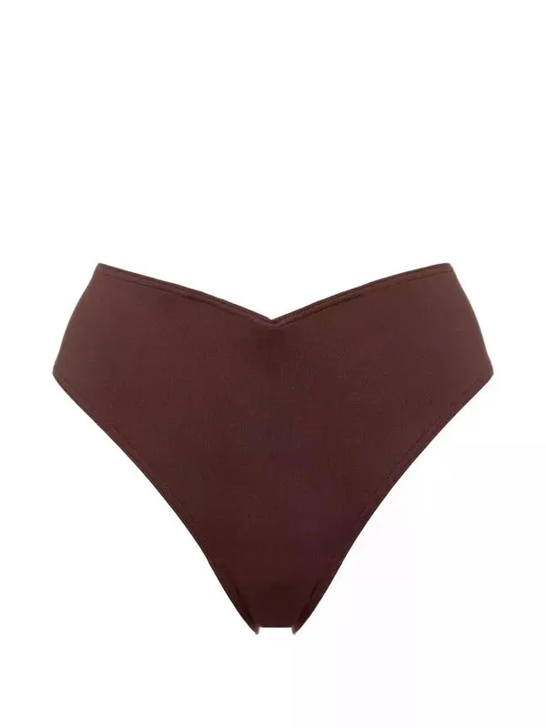 ERES Préstance High-waisted Bikini Bottoms - Brown