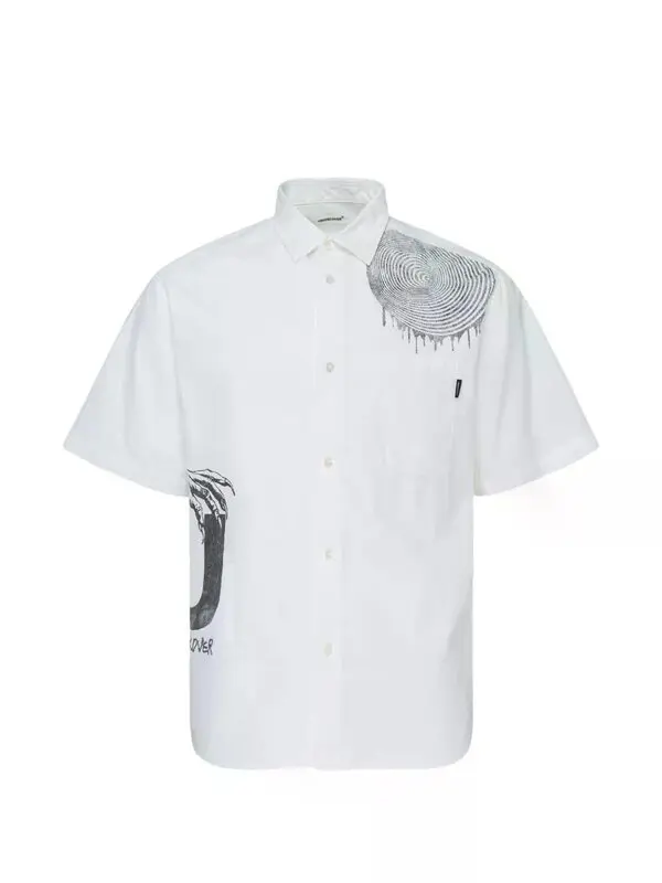 Undercover Graphic-print Short-sleeve Shirt - White