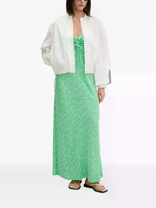 Rip Curl Surf Side Floral-print Maxi Dress - Green