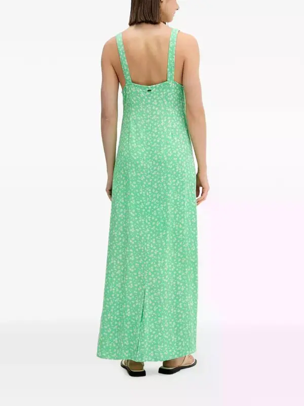 Rip Curl Floral Print V-neck Maxi Dress