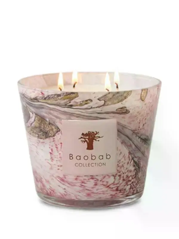 BAOBAB COLLECTION Manon Marble-effect Four-wick Scented Candle - Neutrals