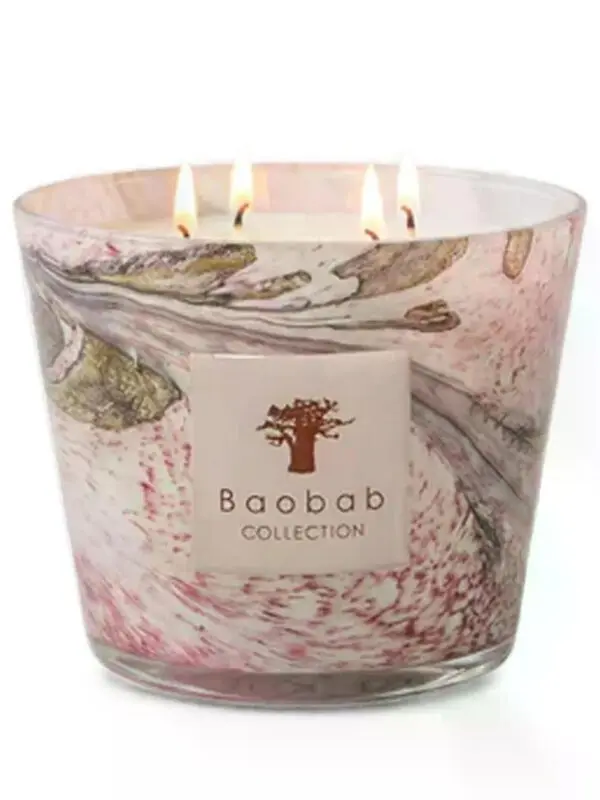 BAOBAB COLLECTION Manon Marble-effect Four-wick Scented Candle