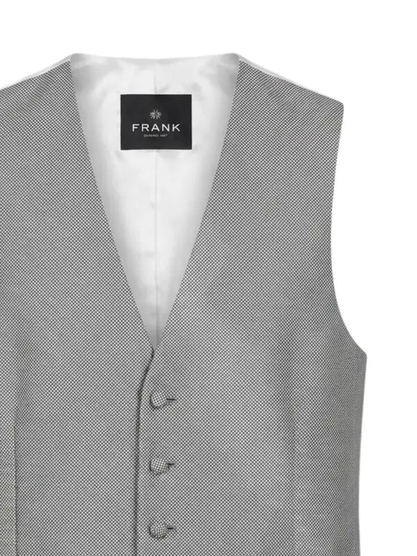 FRANKS Micro-patterned Waistcoat