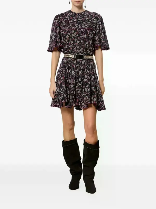 MARANT ETOILE Daynia Dress - Black