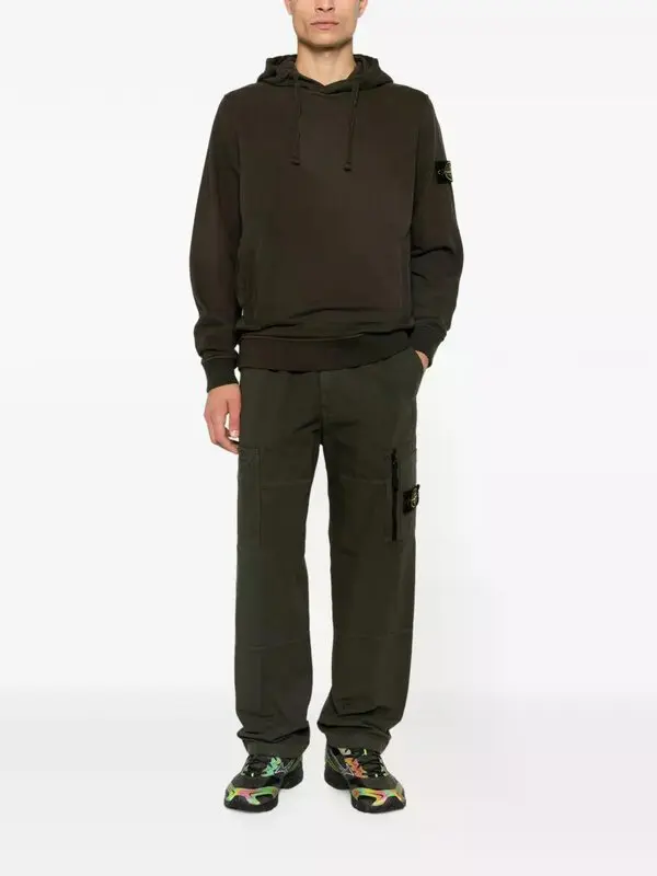 Stone Island Compass-patch Hoodie