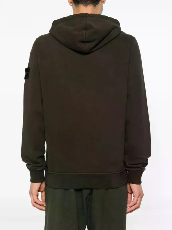 Stone Island Compass-patch Hoodie