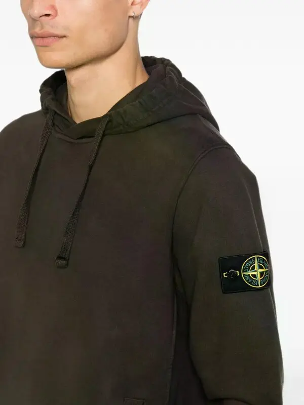 Stone Island Compass-patch Hoodie