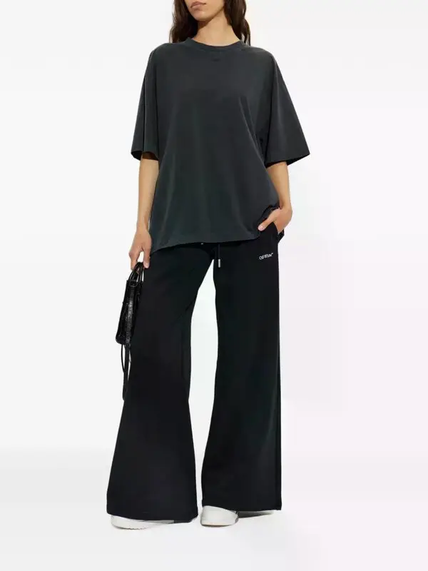 Off-White Logo-embroidered T-shirt